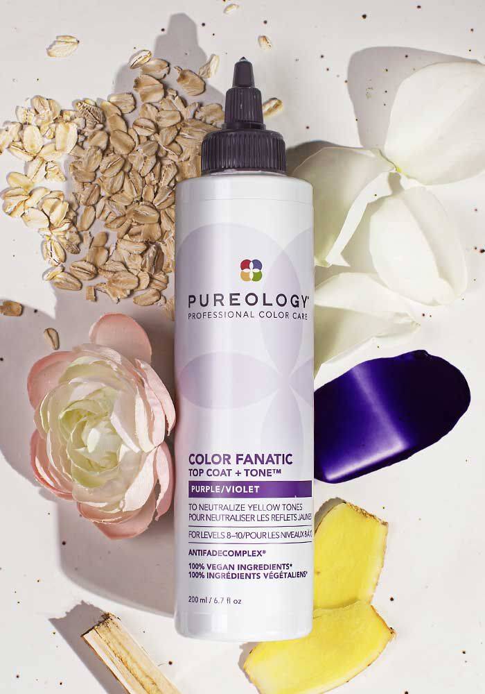 Pureology Color Fanatic Top Coat + Tone Purple