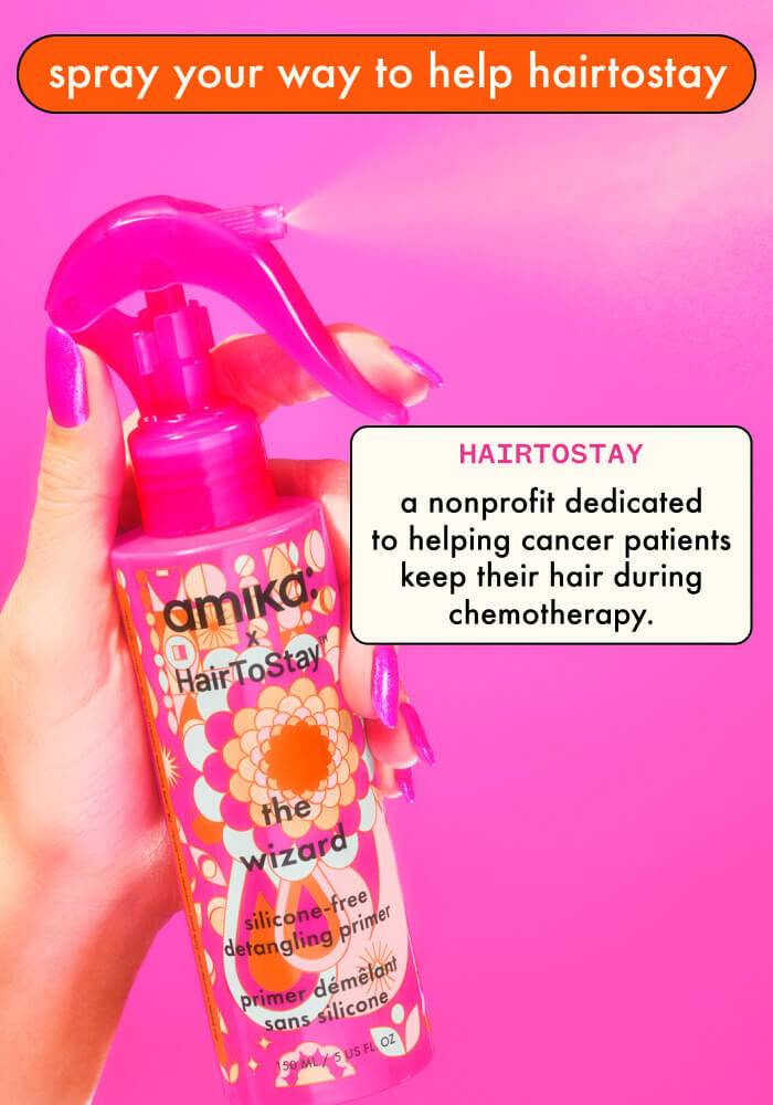 amika Limited Edition HairToStay The Wizard Silicone-Free Detangling Primer