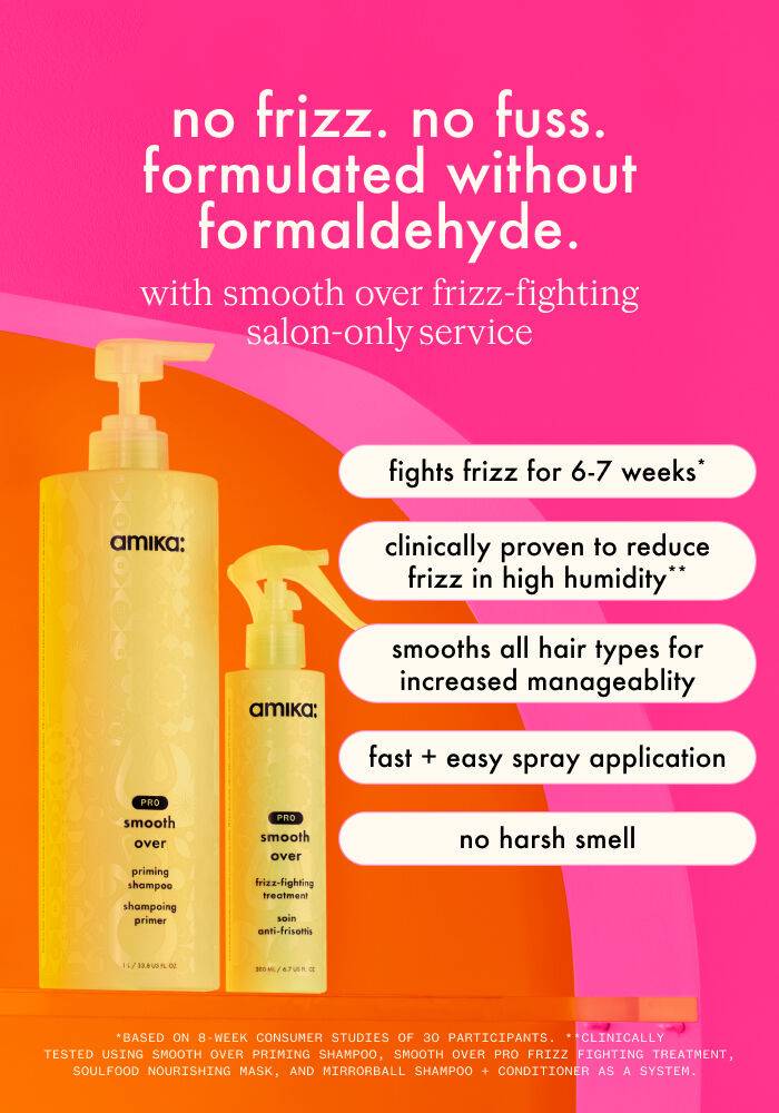 amika Pro Smooth Over Priming Shampoo