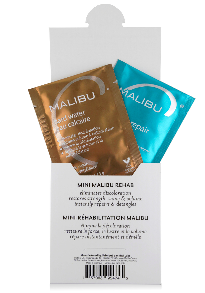 Malibu C Mini Malibu Rehab - Hard Water Wellness + Miracle Repair Treatment