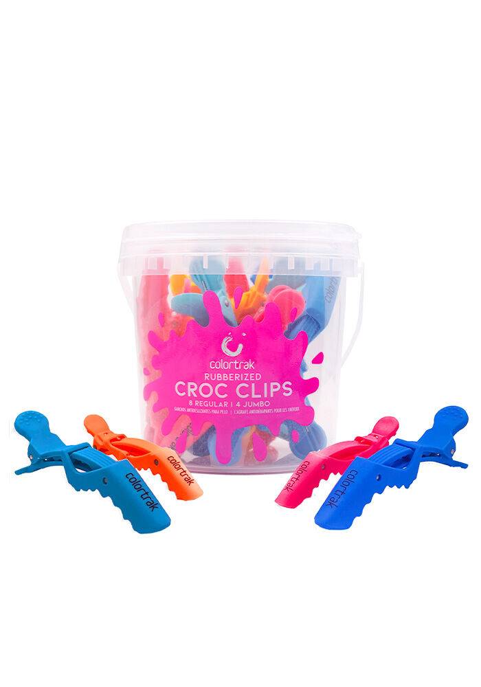 Colortrak Rubberized Croc Clips