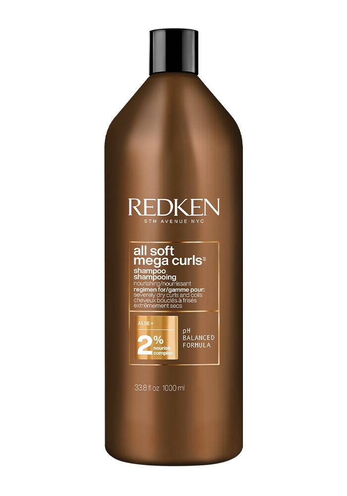 Redken All Soft Mega Curls Sulfate Free Shampoo for Curly and Coily Hair