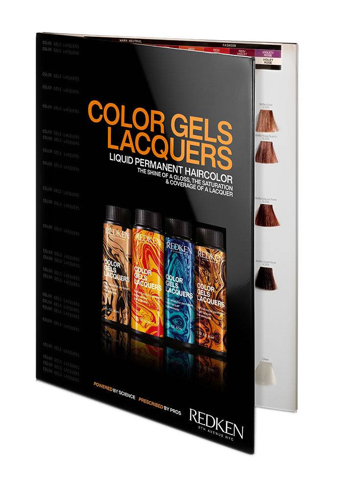 Redken Color Gels Lacquers 2021 Swatchbook