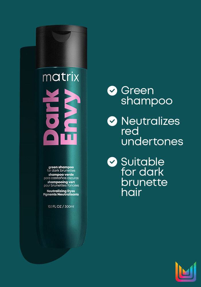 Matrix Dark Envy Color-Depositing Green Shampoo