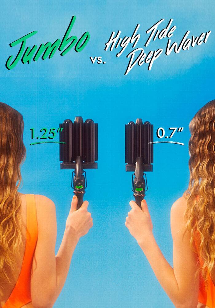 amika High Tide Deep Hair Waver