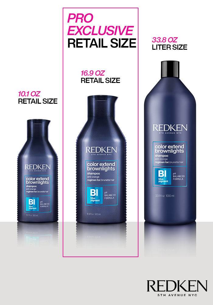 Redken Color Extend Brownlights Blue Toning Shampoo