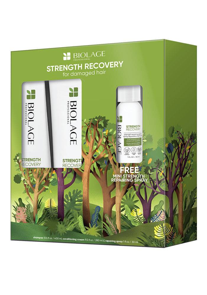 Biolage Strength Recovery Earth Day Gift Set