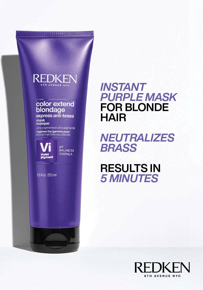 Redken Color Extend Blondage Express Anti-Brass Purple Hair Mask