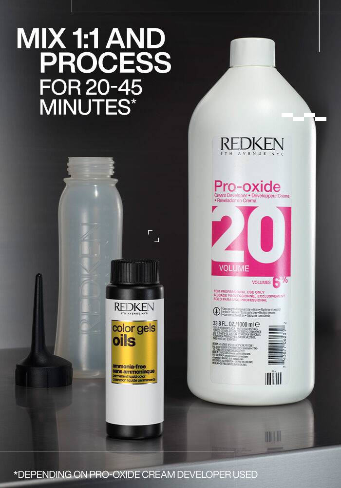 Redken Color Gels Oils Permanent Liquid Hair Color