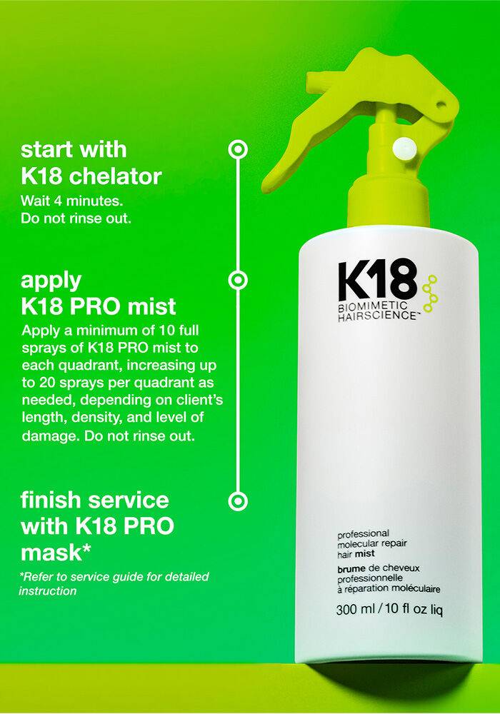 K18 Biomimetic Hairscience Professional Molecular Repair Hair Mist