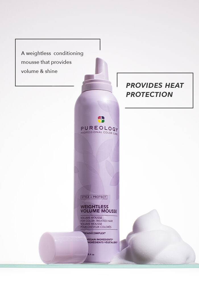 Pureology Style + Protect Weightless Volume Mousse