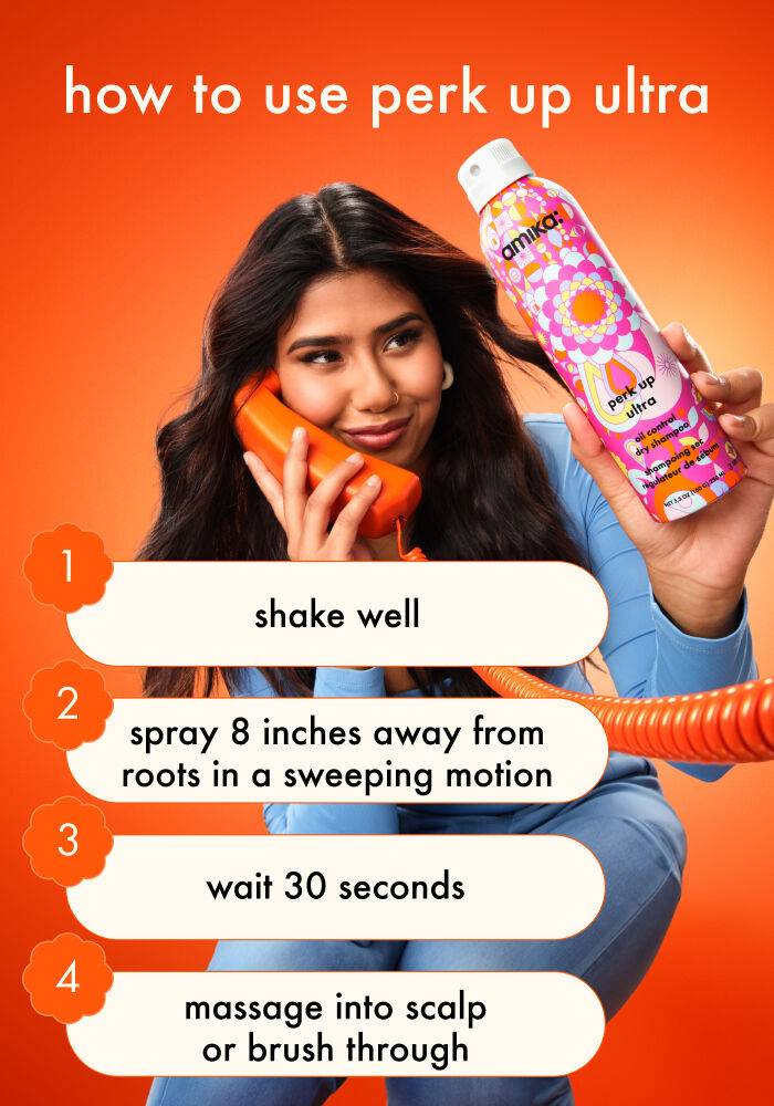 amika Perk Up Ultra Oil Control Dry Shampoo