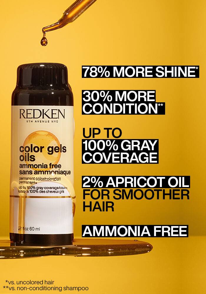 Redken Color Gels Oils Permanent Liquid Hair Color
