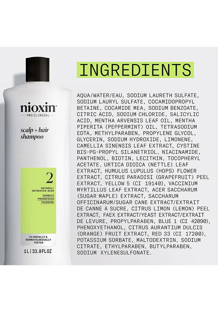 Nioxin Scalp + Hair Thickening System 2 Shampoo
