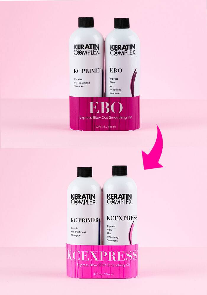 Keratin Complex EBO: Express Blow Out Smoothing Treatment 16 oz. Banded Duo
