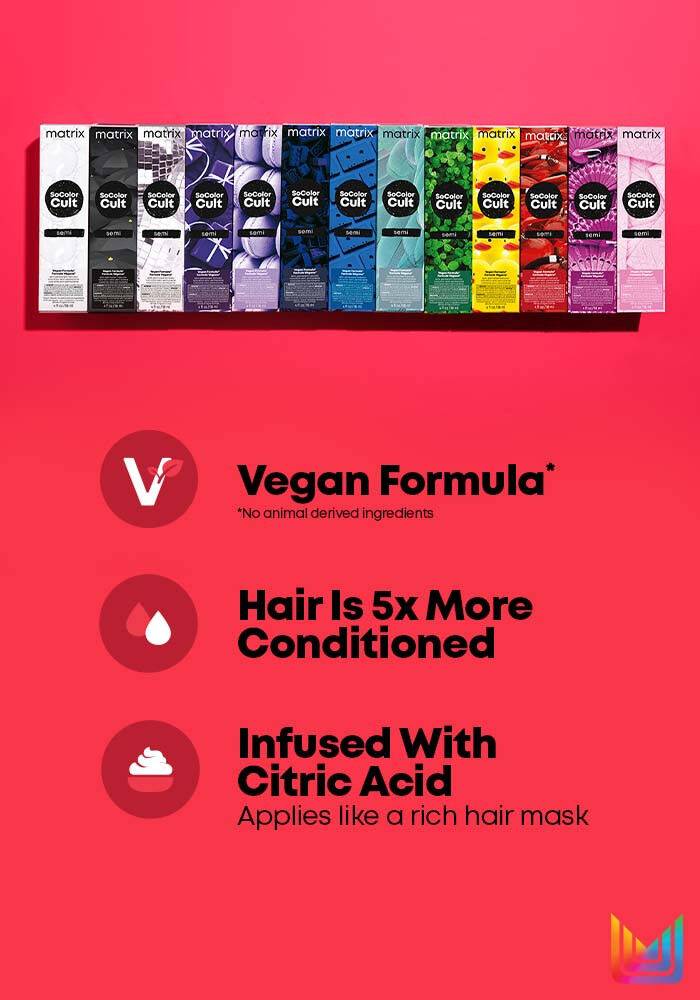 Matrix SoColor Cult Semi-Permanent Color 4oz.