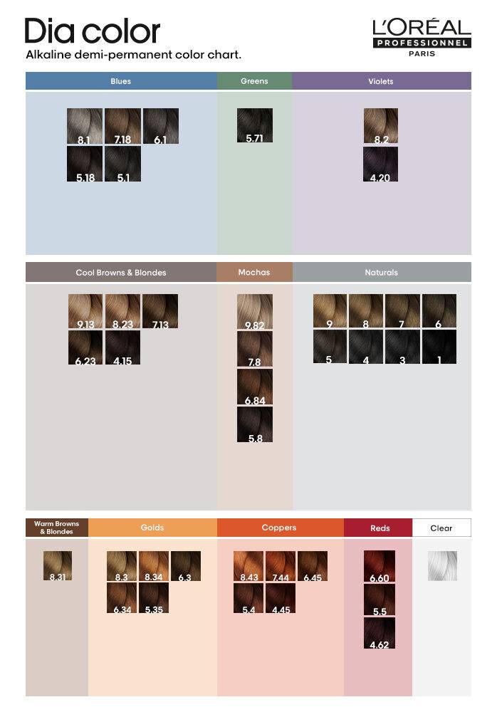 L'Oréal Professionnel DIA Dia color: Alkaline Demi-Permanent Haircolor