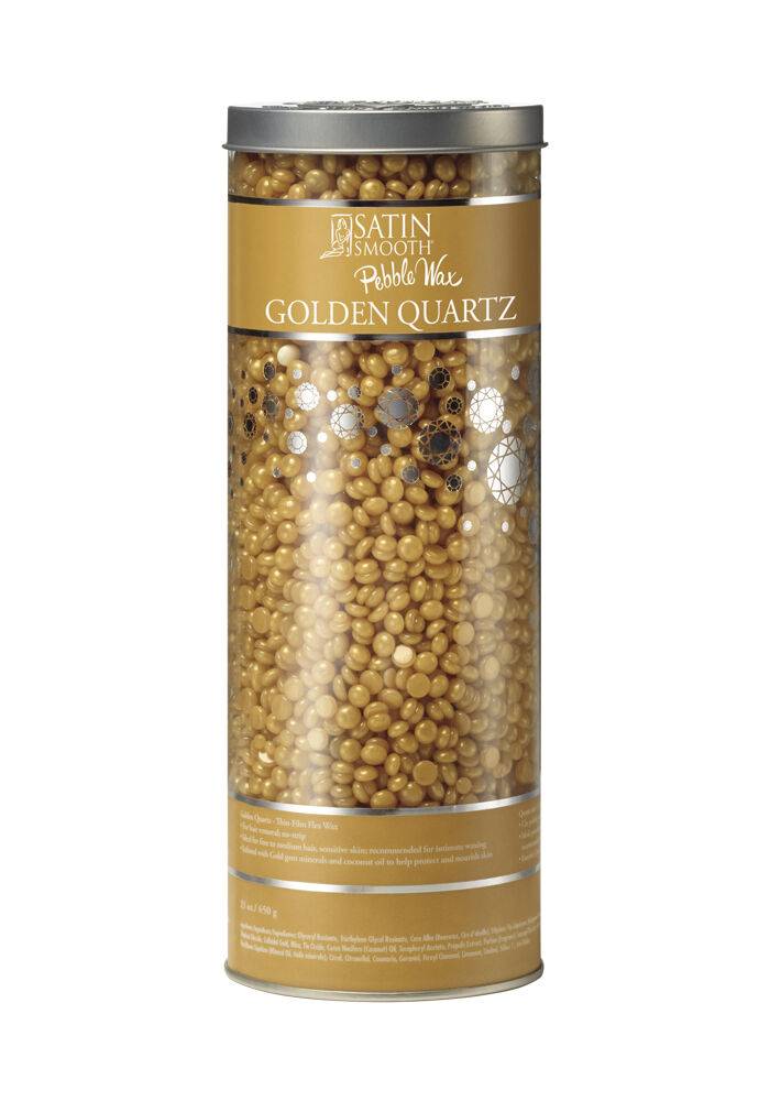 Satin Smooth Pebble Wax Golden Quartz Thin Film Flex Wax