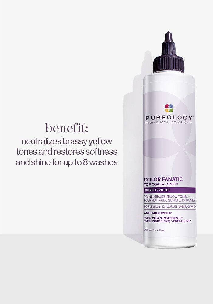 Pureology Color Fanatic Top Coat + Tone Purple