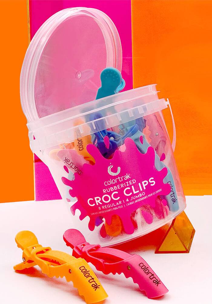 Colortrak Rubberized Croc Clips