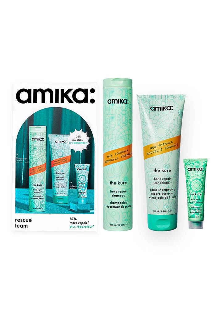 amika Rescue Team Repair Wash & Care Set