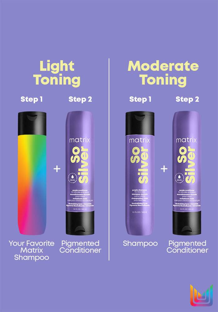 Matrix So Silver Purple Pigmented Toning Conditioner