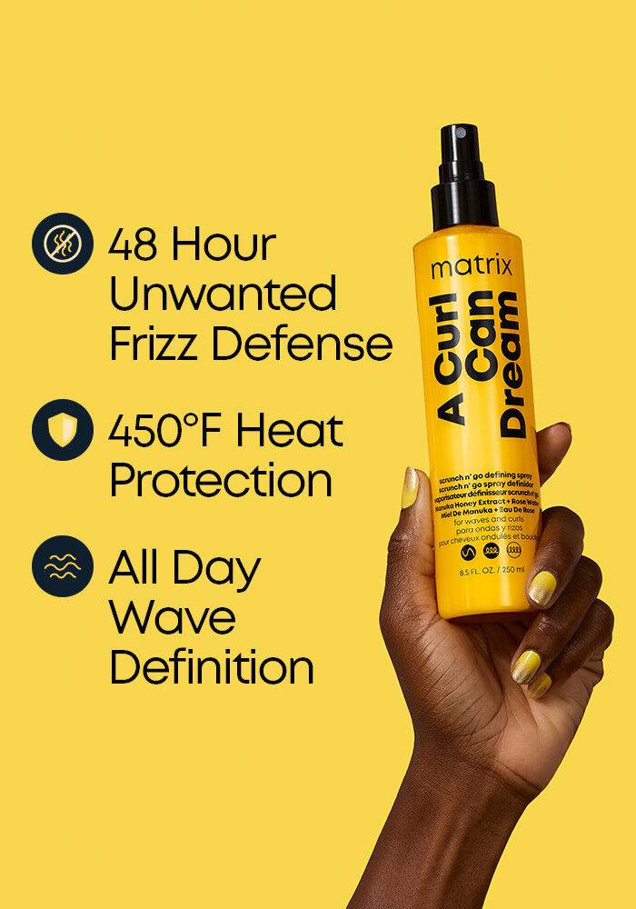 Matrix A Curl Can Dream Scrunch N' Go Defining Spray for Waves