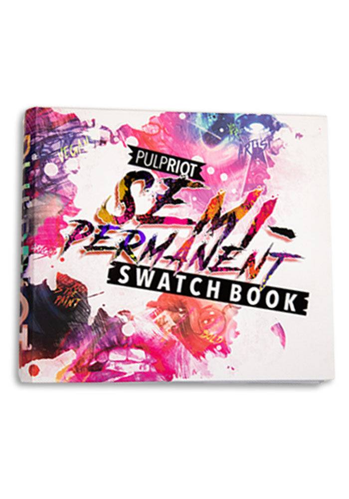 Pulp Riot Semi-Permanent Haircolor Swatch Book