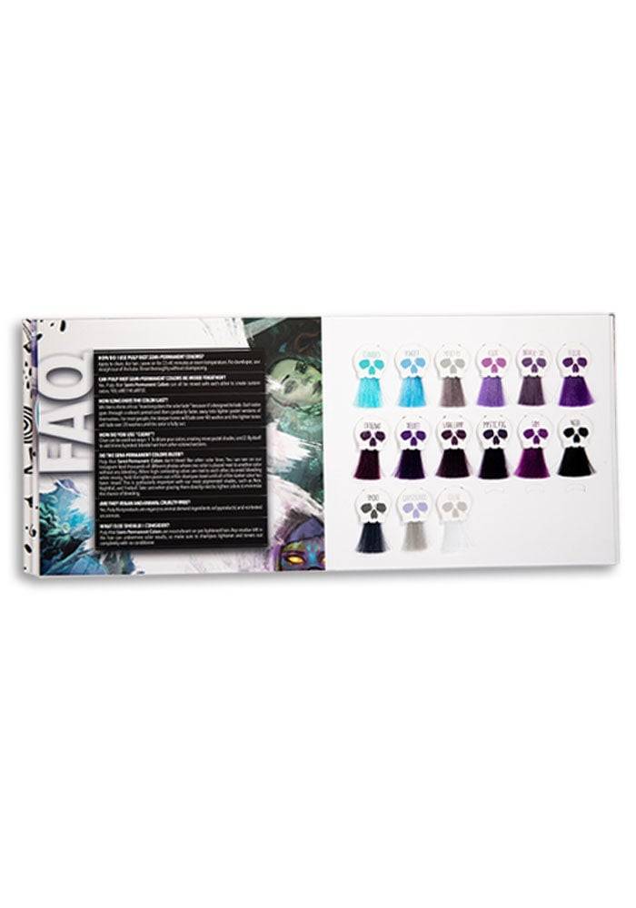 Pulp Riot Semi-Permanent Haircolor Swatch Book