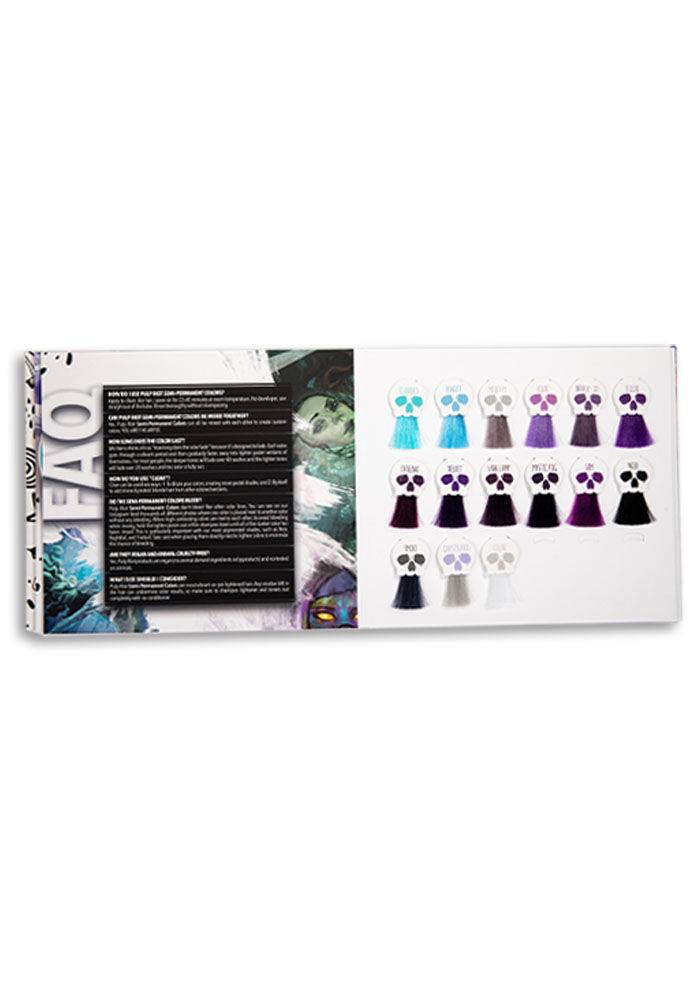 Pulp Riot Semi-Permanent Haircolor Swatch Book