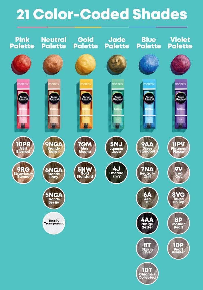 Matrix Tonal Control Pre-Bonded Acidic Gel-Cream Toners