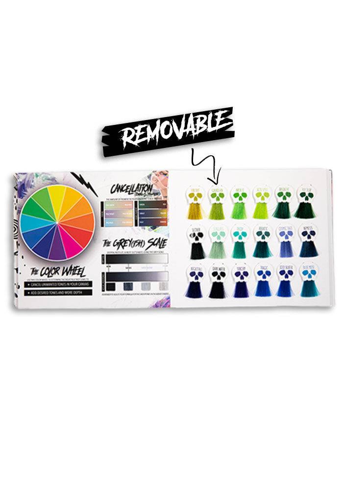 Pulp Riot Semi-Permanent Haircolor Swatch Book