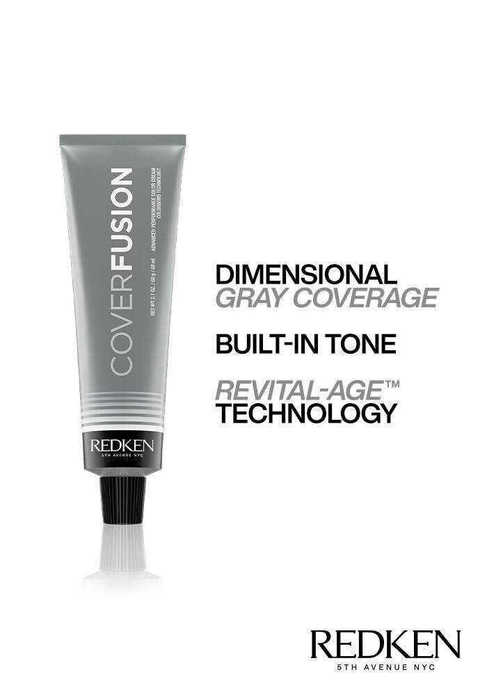 Redken Cover Fusion Advanced Performance Permanent Color Cream 2 oz.