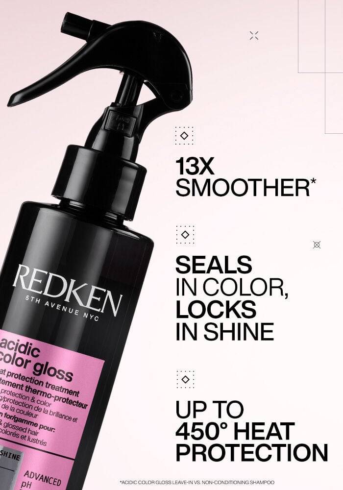Redken Acidic Color Gloss Heat Protection Leave In Treatment