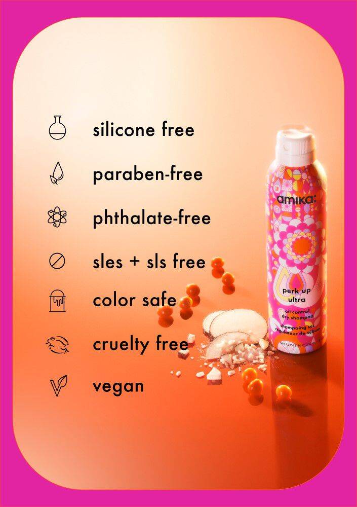 amika Perk Up Ultra Oil Control Dry Shampoo