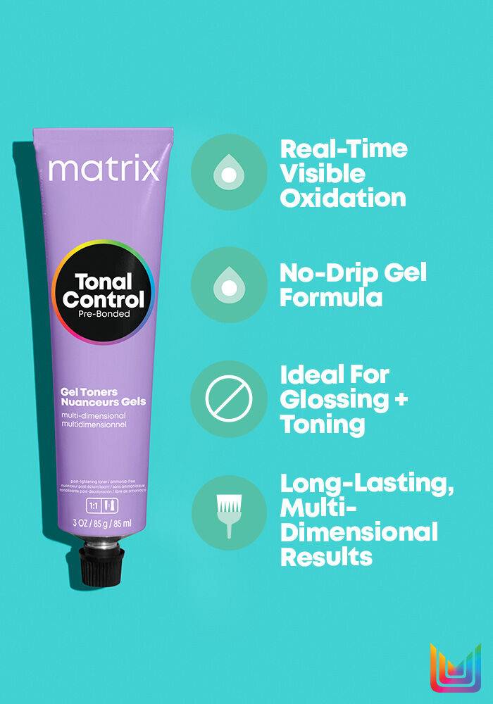 Matrix Tonal Control Pre-Bonded Acidic Gel-Cream Toners